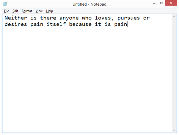 नोटपैड में वर्ड रैप क्या है और कैसे करें? word wrap in notepad in hindi ...
